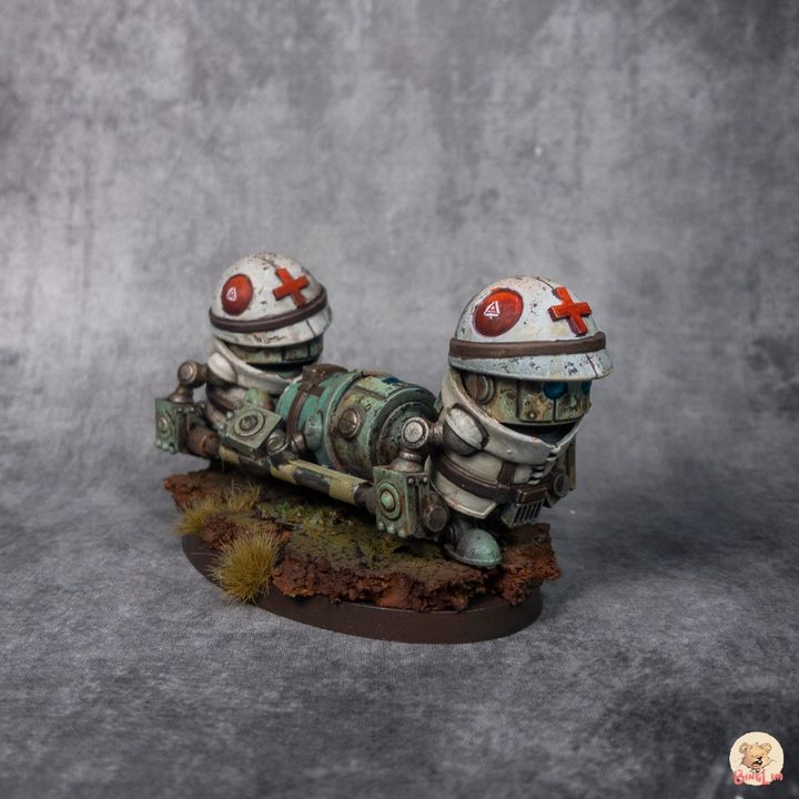 3D Printable WARPOD Rigger Medical Brick by Flytrap Digital