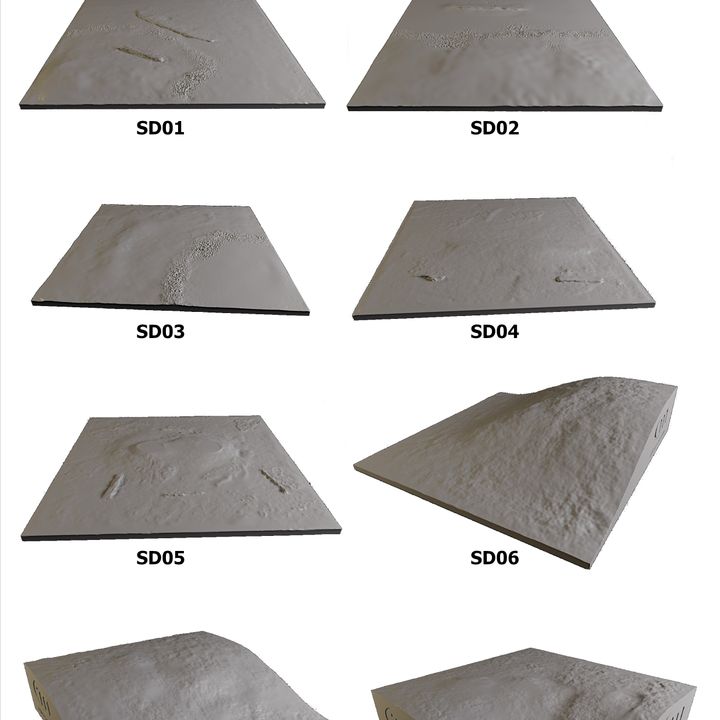 3D Printable SM - beach modules by Jörg Cappel