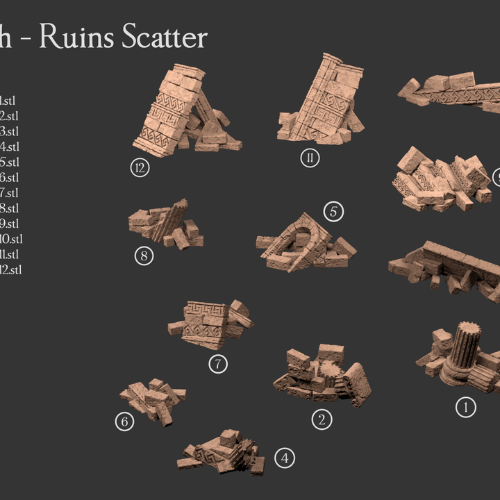 3D Printable The Labyrinth Bundle by Making Tlon