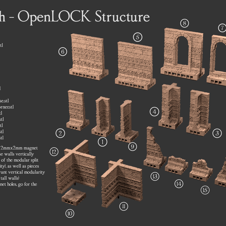 3D Printable The Labyrinth Bundle by Making Tlon