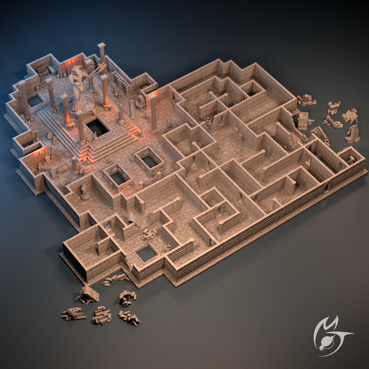 3D Printable The Labyrinth Bundle by Making Tlon