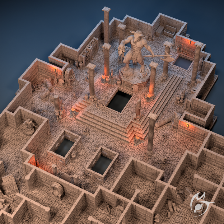 3D Printable The Labyrinth Bundle by Making Tlon