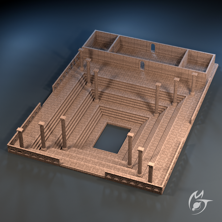 3D Printable The Labyrinth - modular OpenLOCK structure by Making Tlon