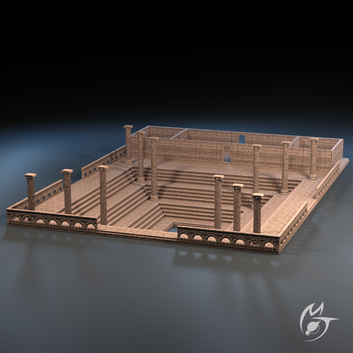 3D Printable The Labyrinth - modular OpenLOCK structure by Making Tlon