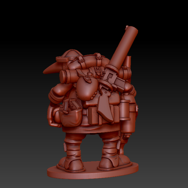 3D Printable Quar Characters Nov2024 Set by Josh Qualtieri