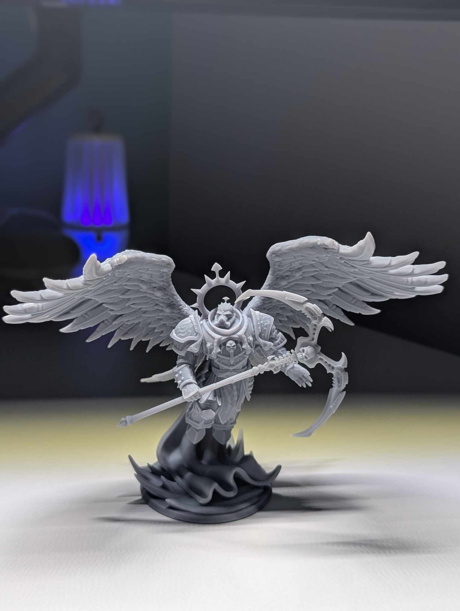 3D Printable Corrupted Archon Angel by Station Forge