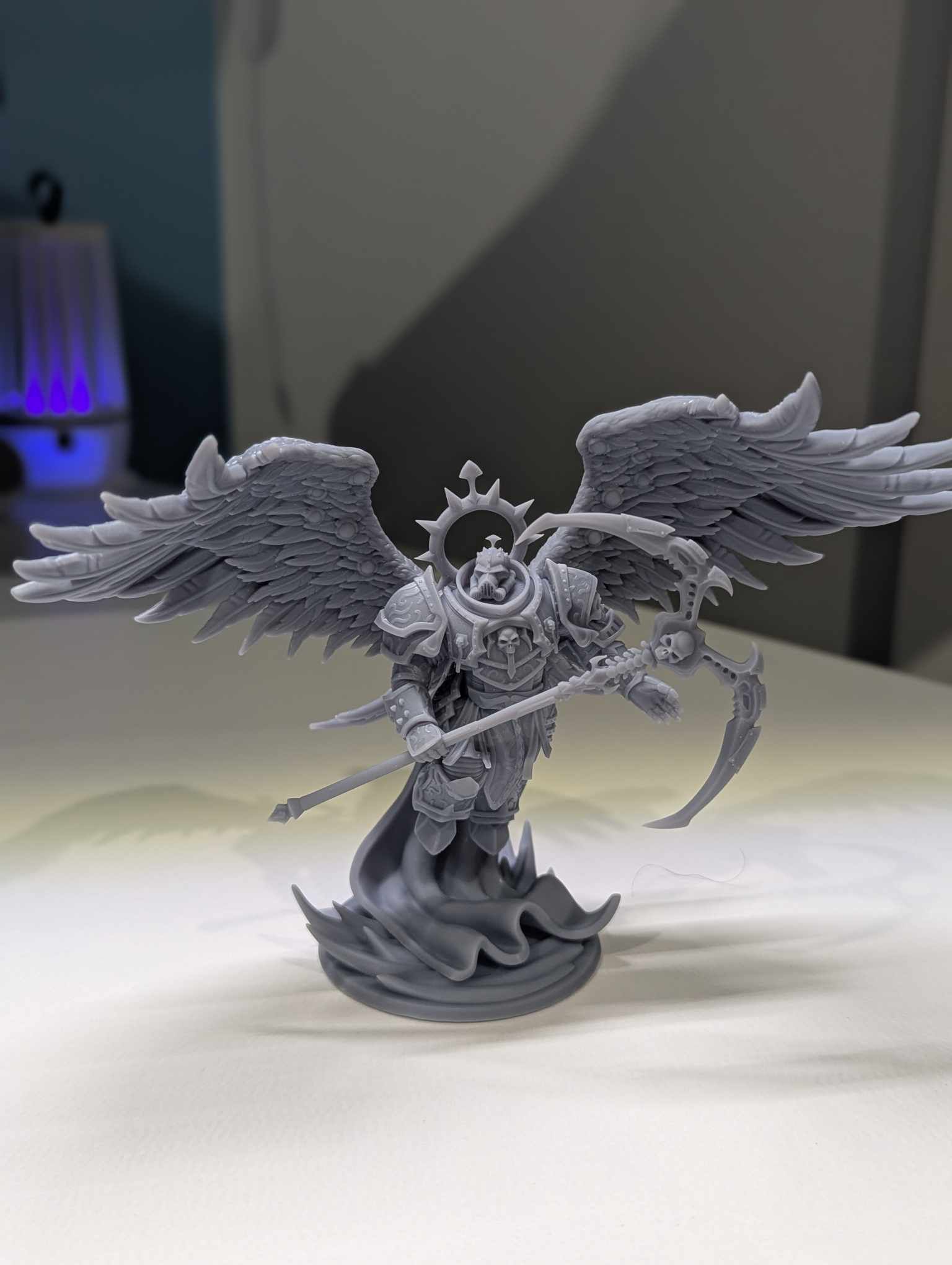 3D Printable Corrupted Archon Angel by Station Forge