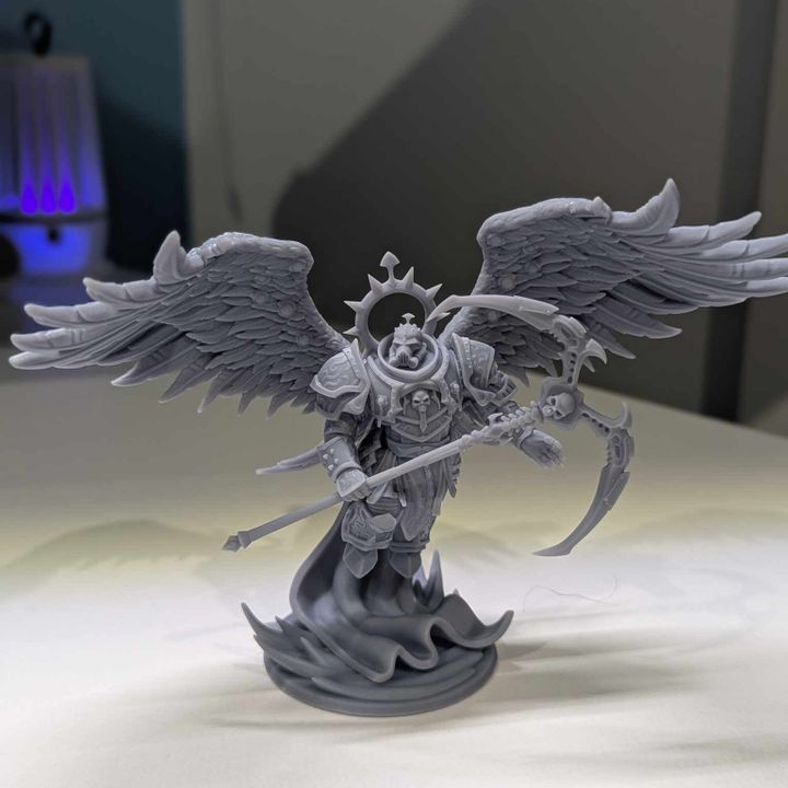 3D Print of Corrupted Archon Angel by dhruv1
