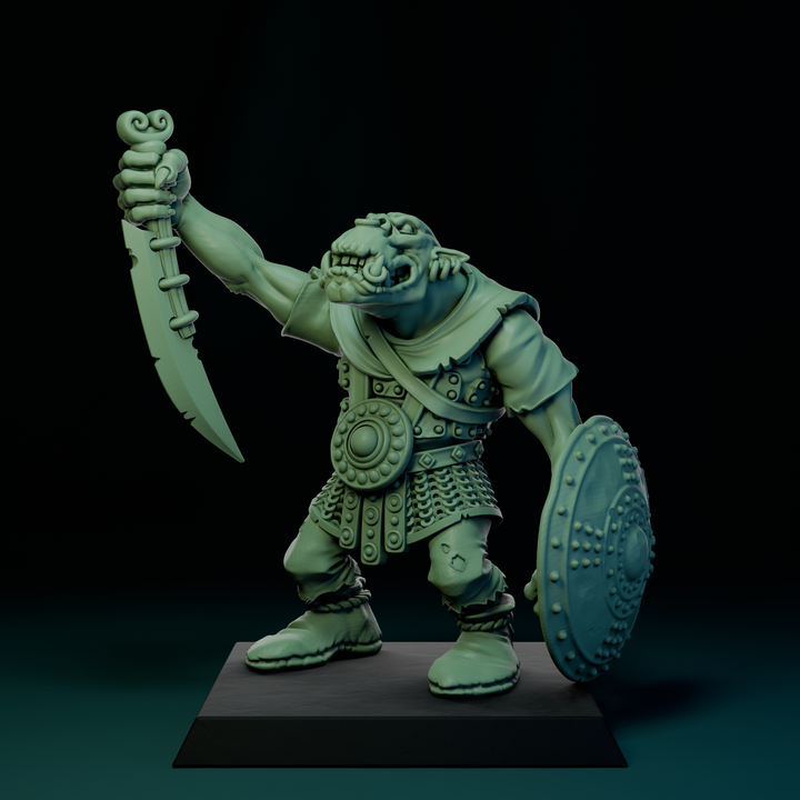 3D Printable The Longsnouts - multi-part multi-pose fantasy orcs - The ...