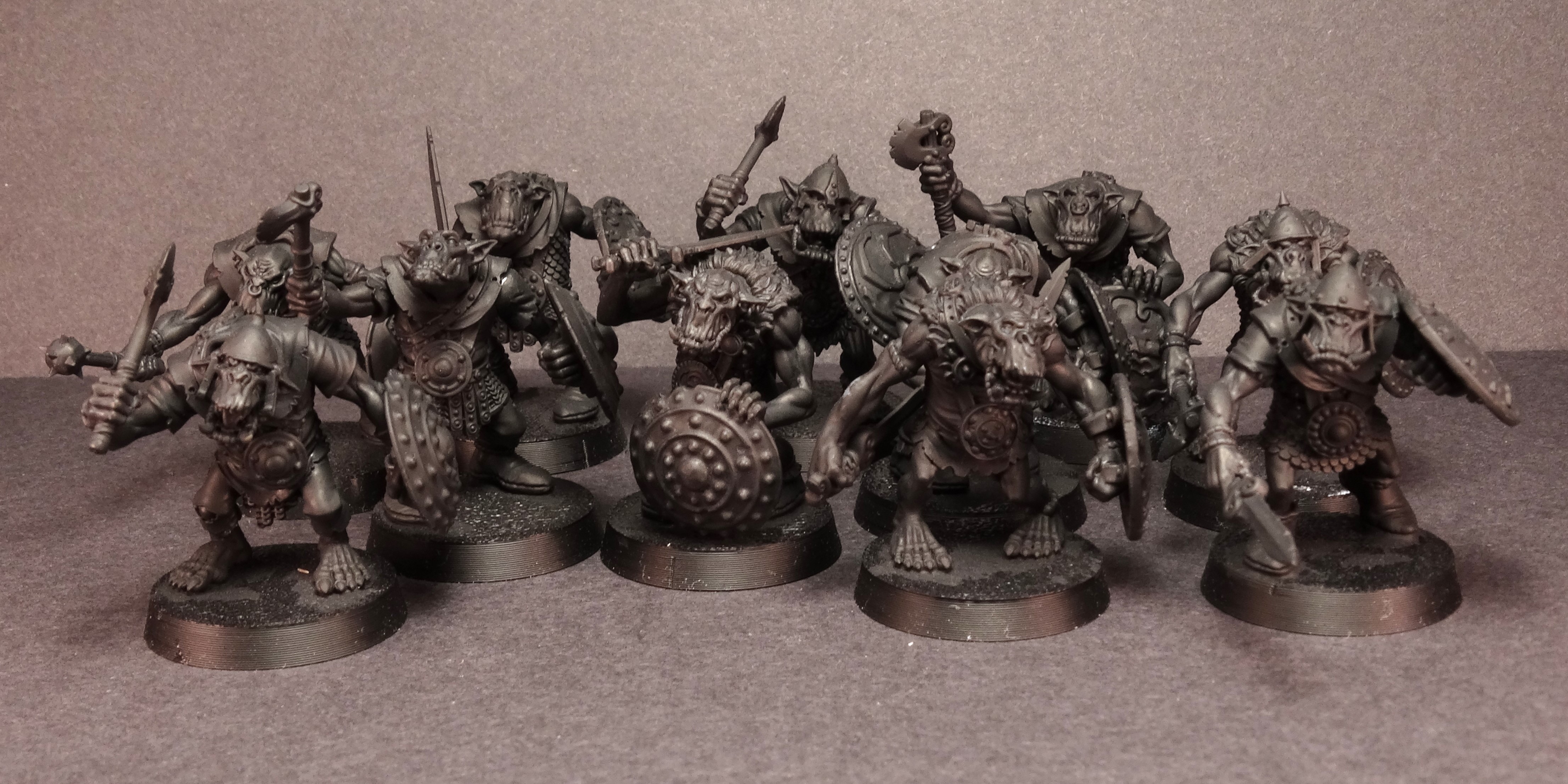 3D Printable The Longsnouts - multi-part multi-pose fantasy orcs - The ...