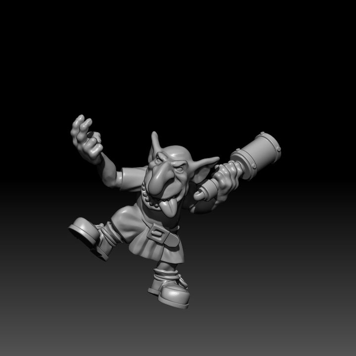 3D Printable Runts&Mek by Trollet Miniatures