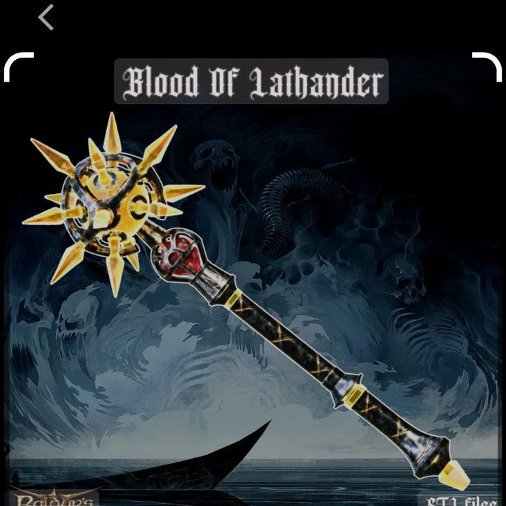 3D Printable The Blood of Lathander - Baldur's Gate by Douglas Salles