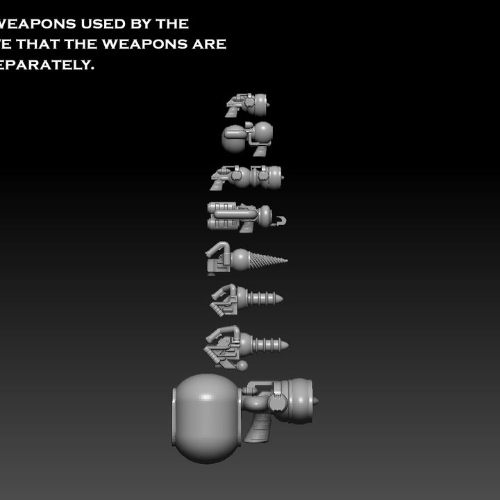 3D Printable XCOM Terror From The Deep Aquatoids by Sharedog Miniatures