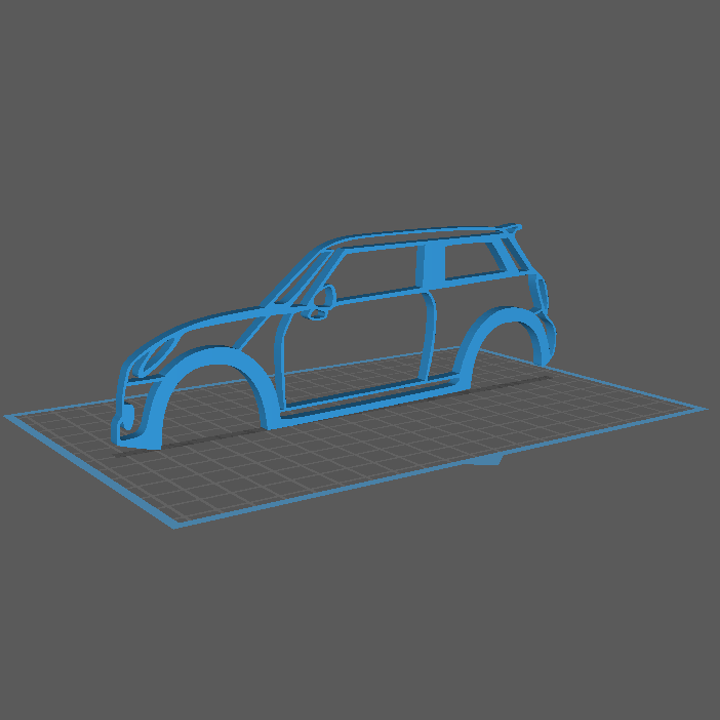 3D Printable Mini Cooper by Paul Wust