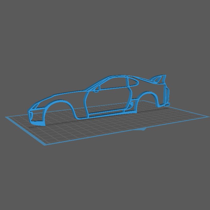 3D Printable Toyota - Supra MK4 by Paul Wust