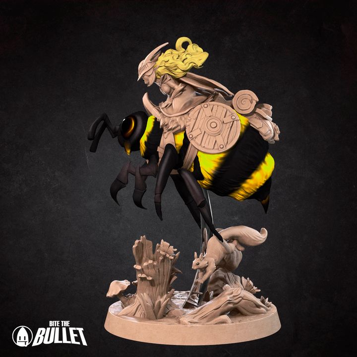 3D Printable Maya, the Bee Rider by Bite the Bullet