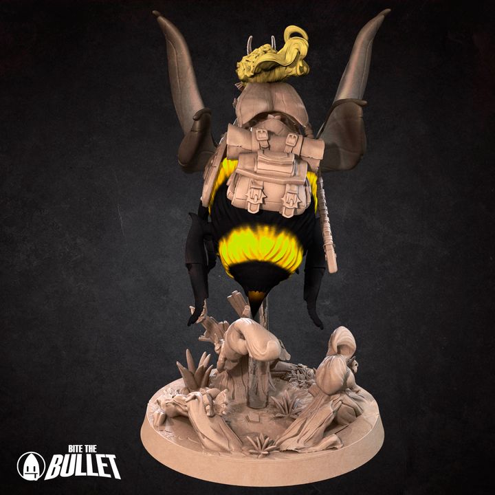 3D Printable Maya, the Bee Rider by Bite the Bullet