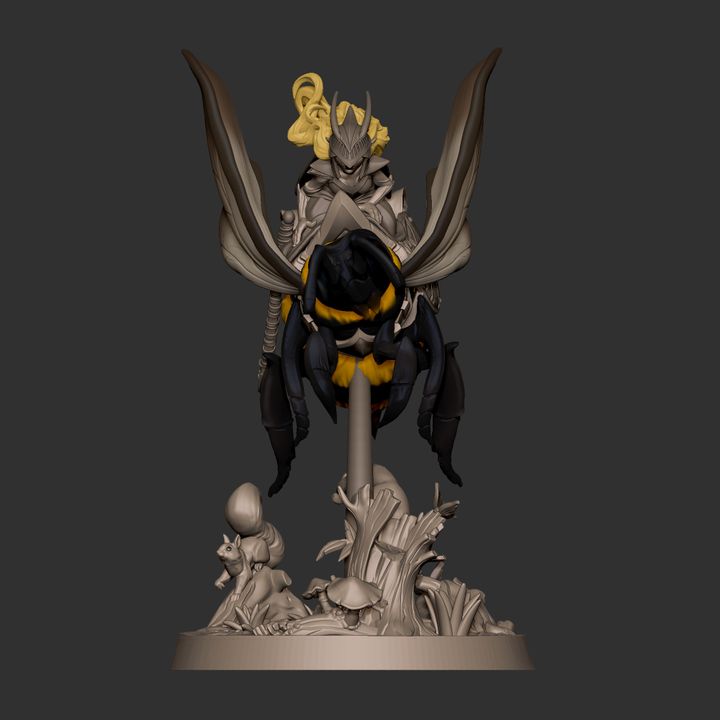 3D Printable Maya, the Bee Rider by Bite the Bullet