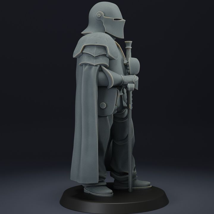3D Printable Trench Paladin by Jk.Remo