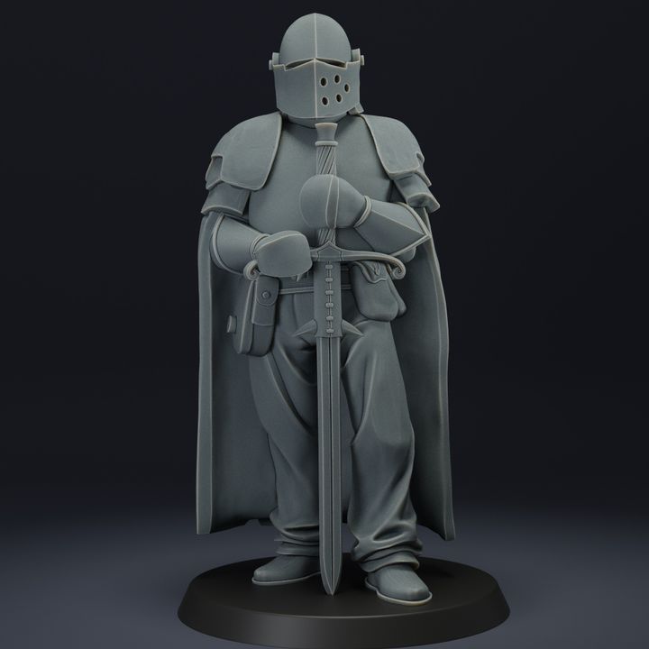 3D Printable Trench Paladin by Jk.Remo