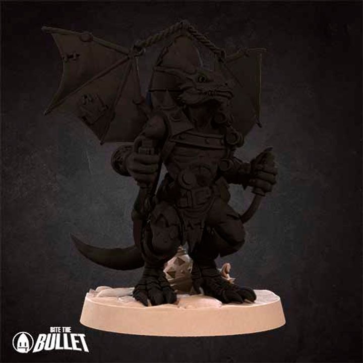 3D Printable Kobold Artificer (DnD) by Bite the Bullet