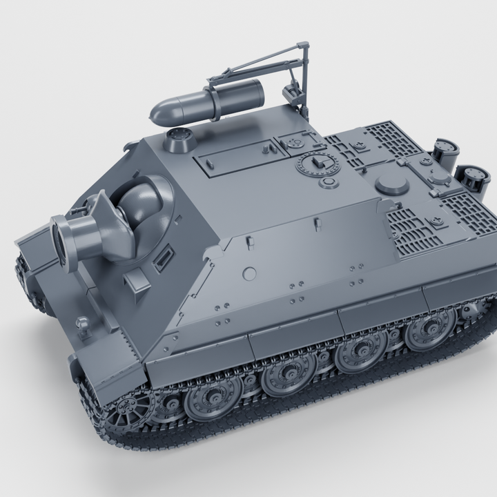3D Printable Sturmtiger-38 cm RW61 auf Sturmmörser Tiger (early ...