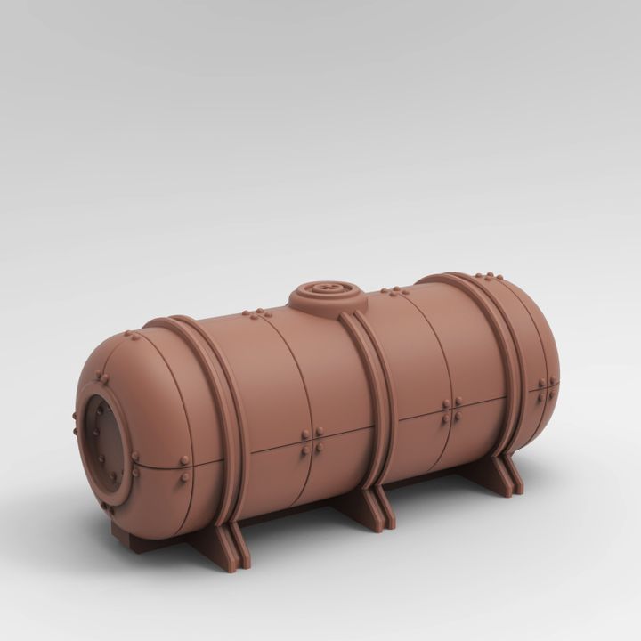 3D Printable Fuel Tank by Tesseract Tomb
