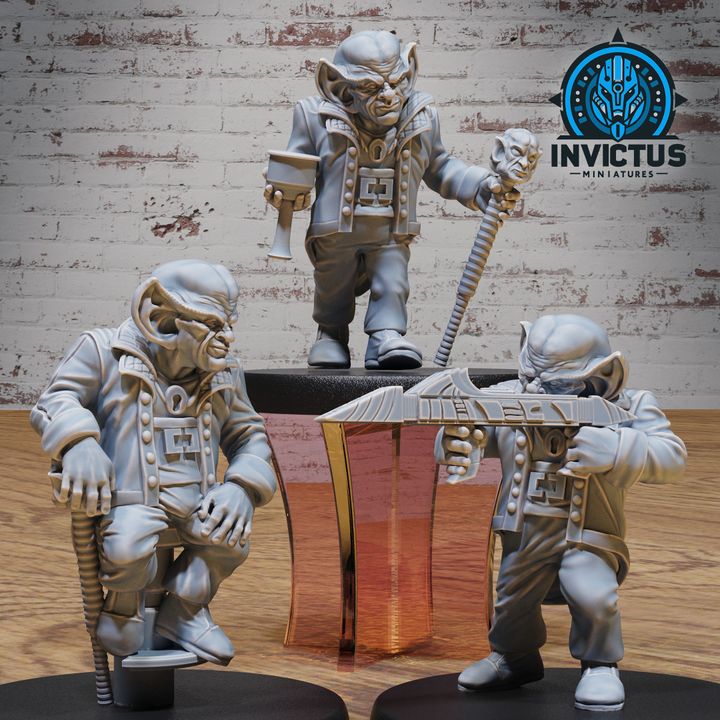 3D Printable Star Team Set / Space Explorer Crew Encounter / Galaxy ...