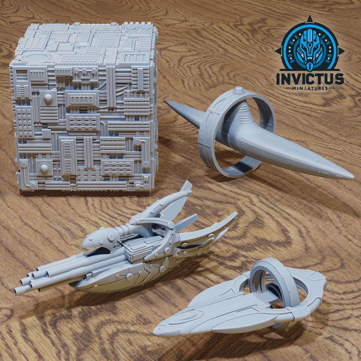 3D Printable Star Team Set / Space Explorer Crew Encounter / Galaxy ...