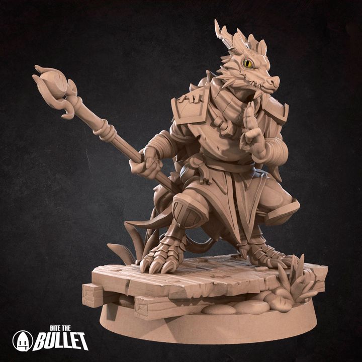 3D Printable Kobold Monk (DnD) by Bite the Bullet