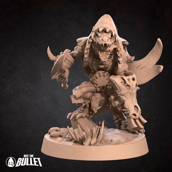 3D Printable Kobold Fighter (DnD) by Bite the Bullet