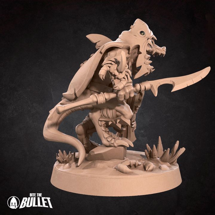 3D Printable Kobold Fighter (DnD) by Bite the Bullet