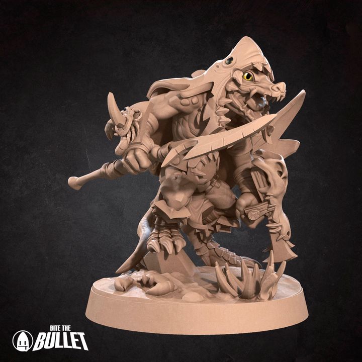 3D Printable Kobold Fighter (DnD) by Bite the Bullet