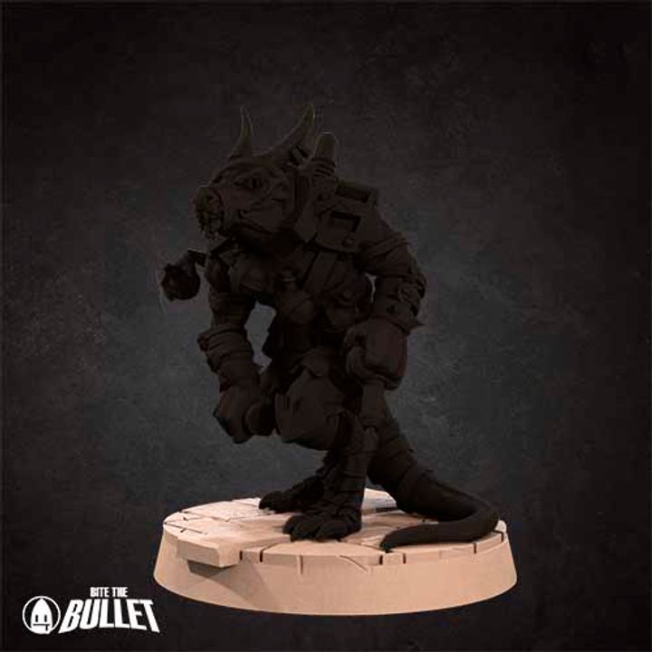 3D Printable Kobold Alchemist (DnD) by Bite the Bullet