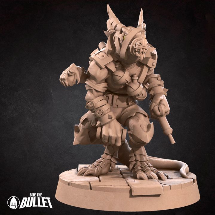 3D Printable Kobold Alchemist (DnD) by Bite the Bullet