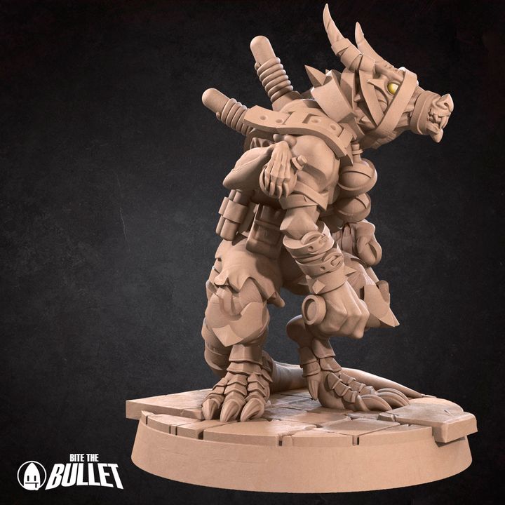 3D Printable Kobold Alchemist (DnD) by Bite the Bullet