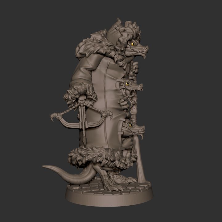 3D Printable Kobold Stalker (DnD) by Bite the Bullet