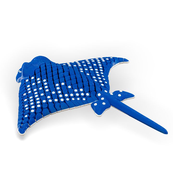 3D Printable Igor, the Spotted Eagle Ray by Stlflix