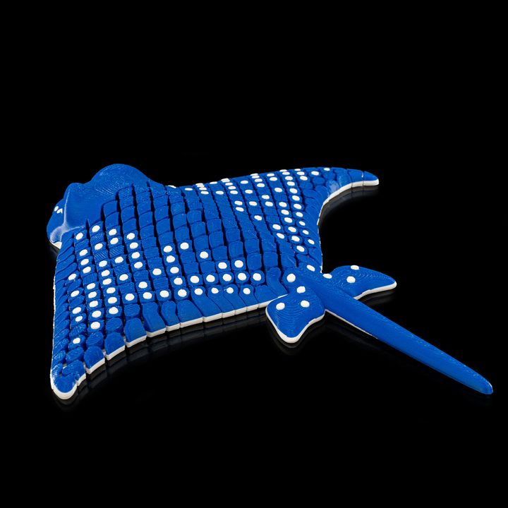 3D Printable Igor, the Spotted Eagle Ray by Stlflix