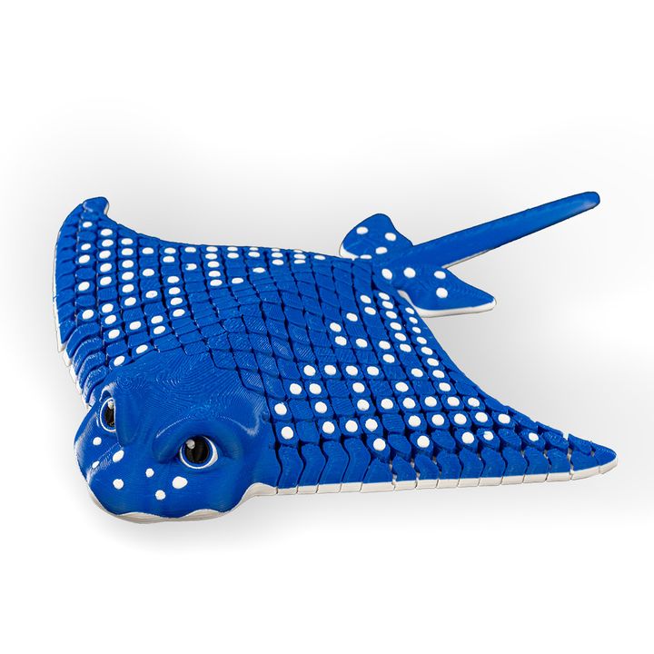 3D Printable Igor, the Spotted Eagle Ray by Stlflix