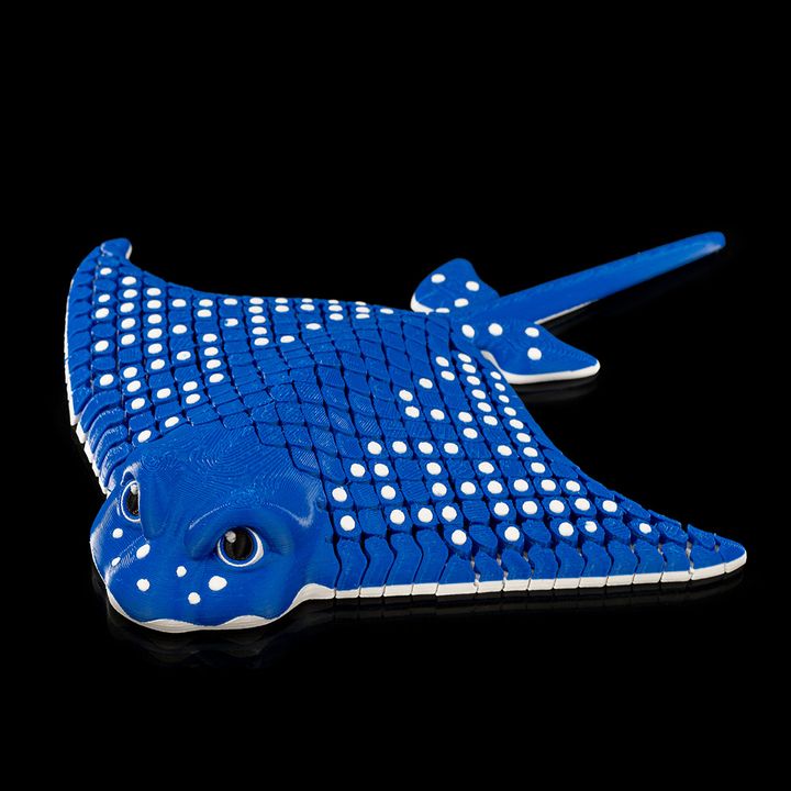 3D Printable Igor, the Spotted Eagle Ray by Stlflix