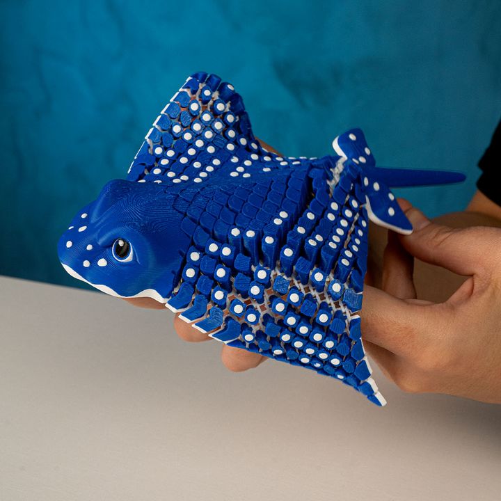 3D Printable Igor, the Spotted Eagle Ray by Stlflix
