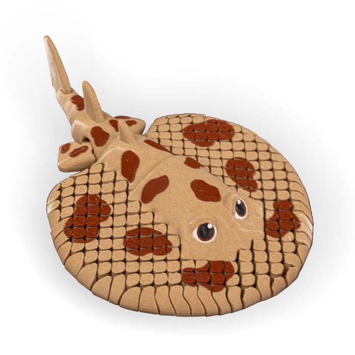 3D Printable Lexi, the Electric Ray by Stlflix