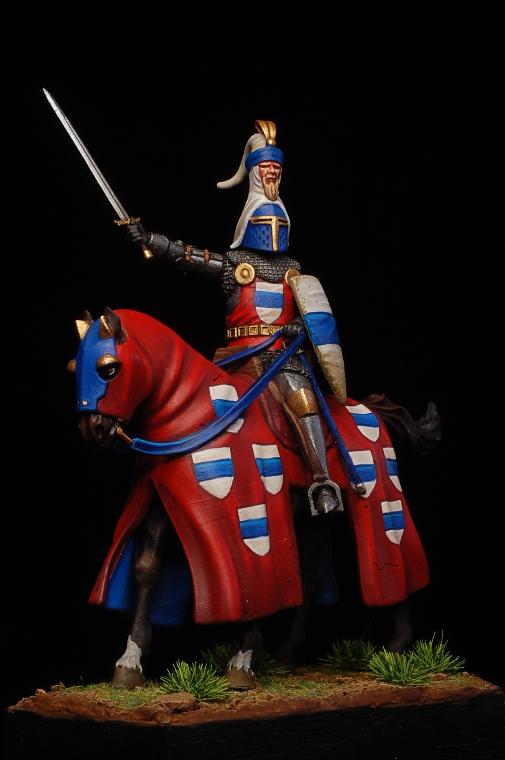 3D Printable Medieval Hero - Mounted champion knight by Northern ...