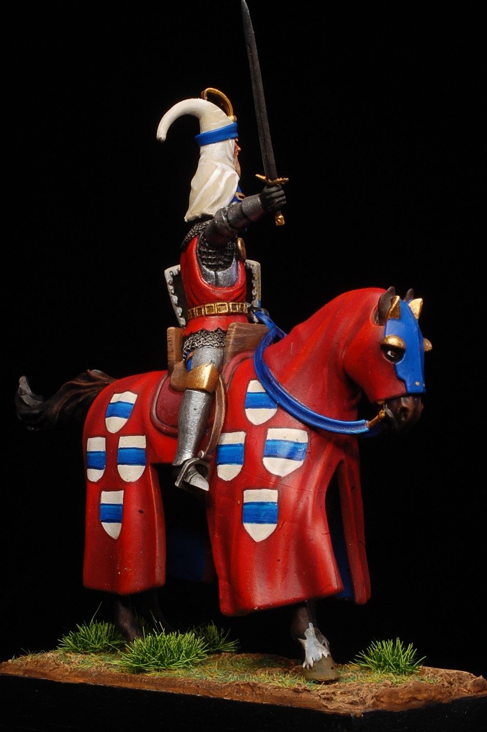 3D Printable Medieval Hero - Mounted champion knight by Northern ...