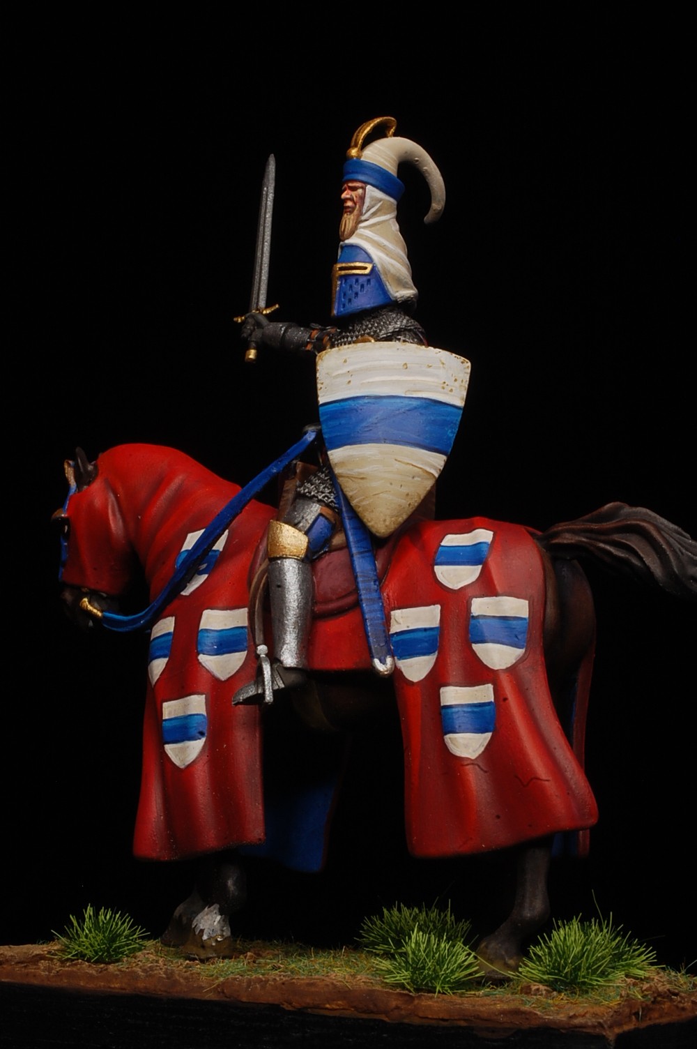 3D Printable Medieval Hero - Mounted champion knight by Northern ...