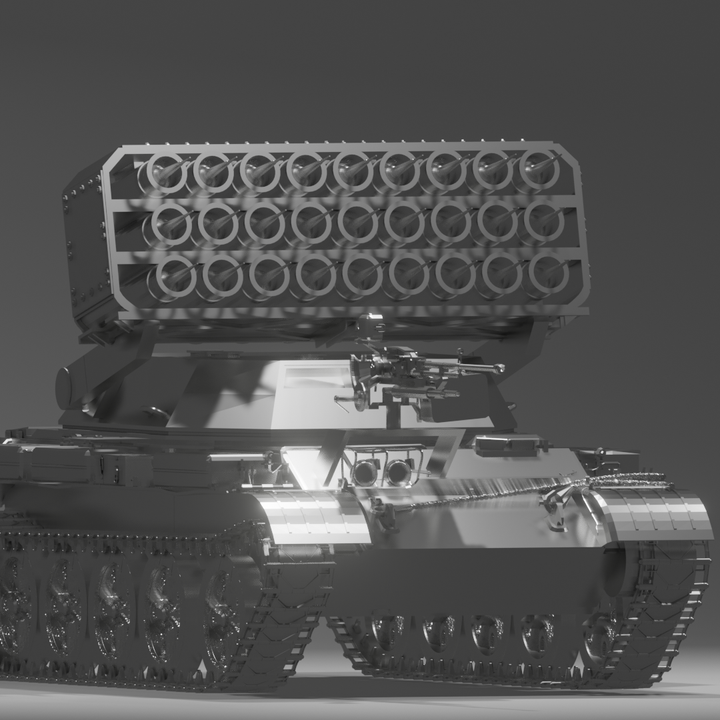 3D Printable Chinese GSL 110B mine clearing and mine laying vehicle by ...