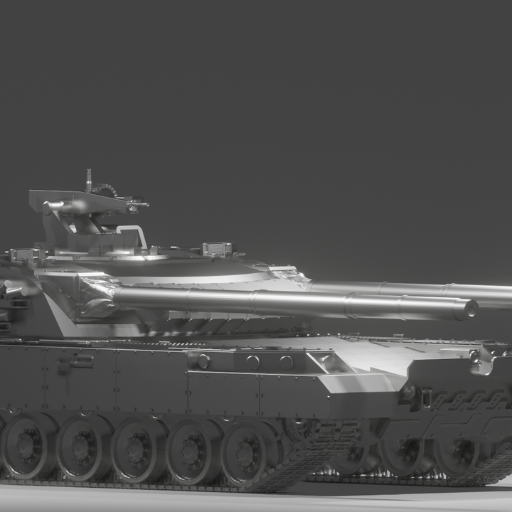 3D Printable Object 490 Topol with double 152mm turret by The Military ...