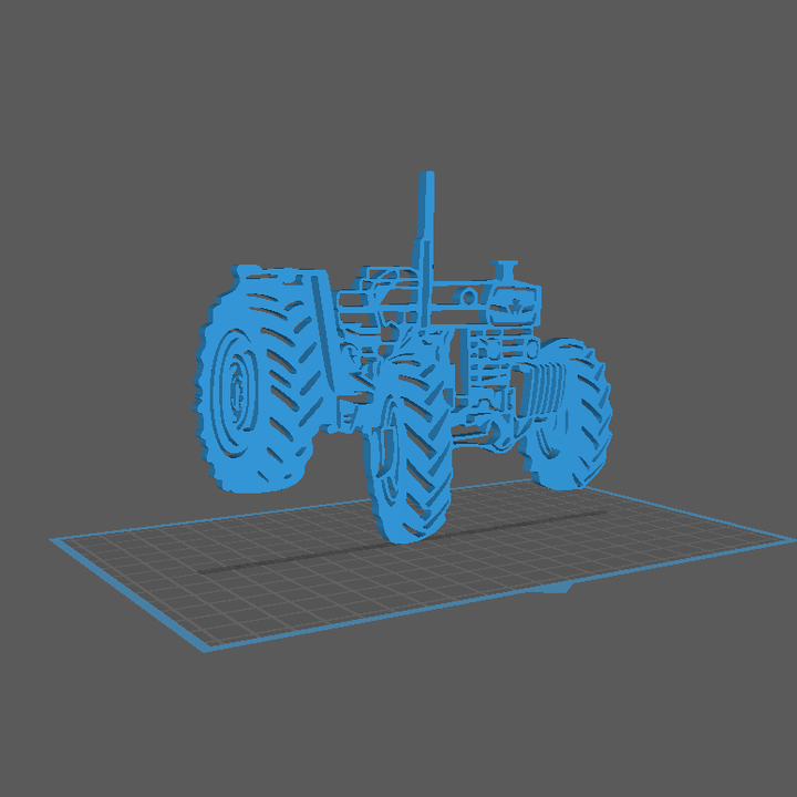 3D Printable Massey Ferguson - MF 188 4x4 by Paul Wust