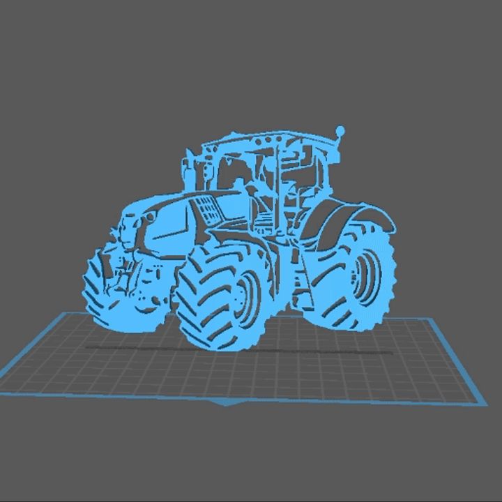 3D Printable Tractor - Class by Paul Wust